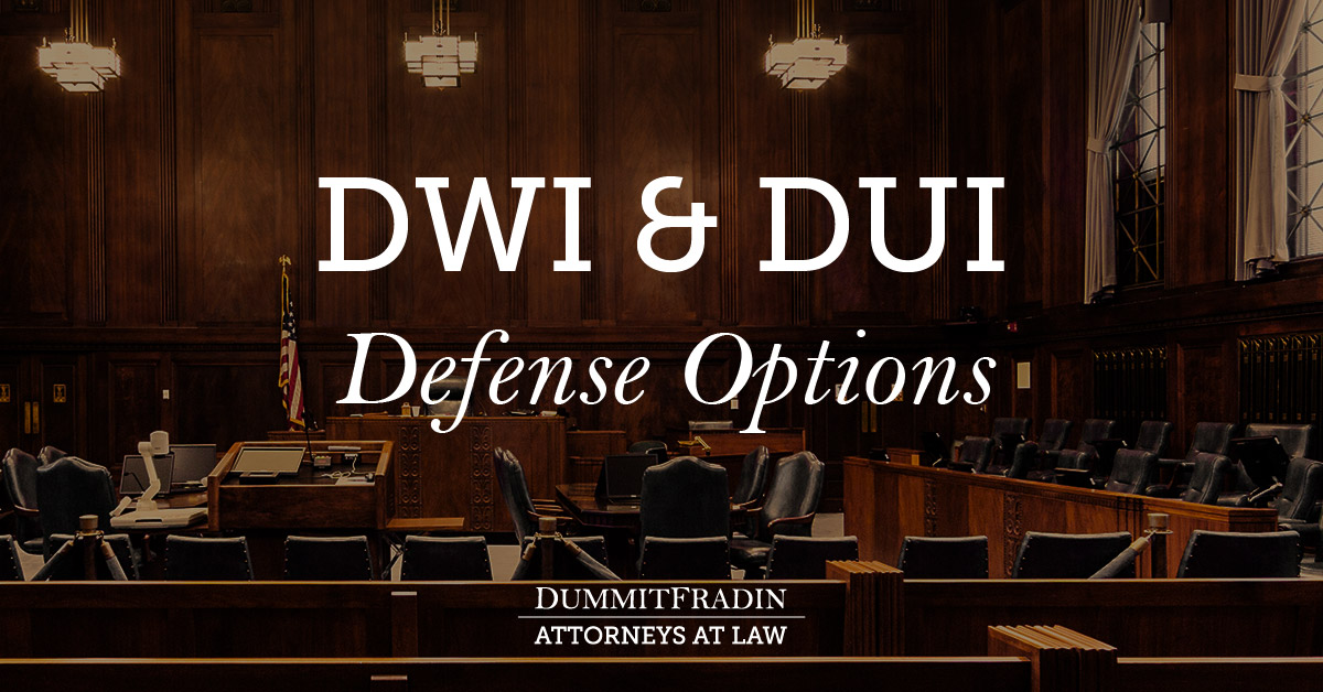 NC DWI Defense Options Provided by Proven DUI Attorneys
